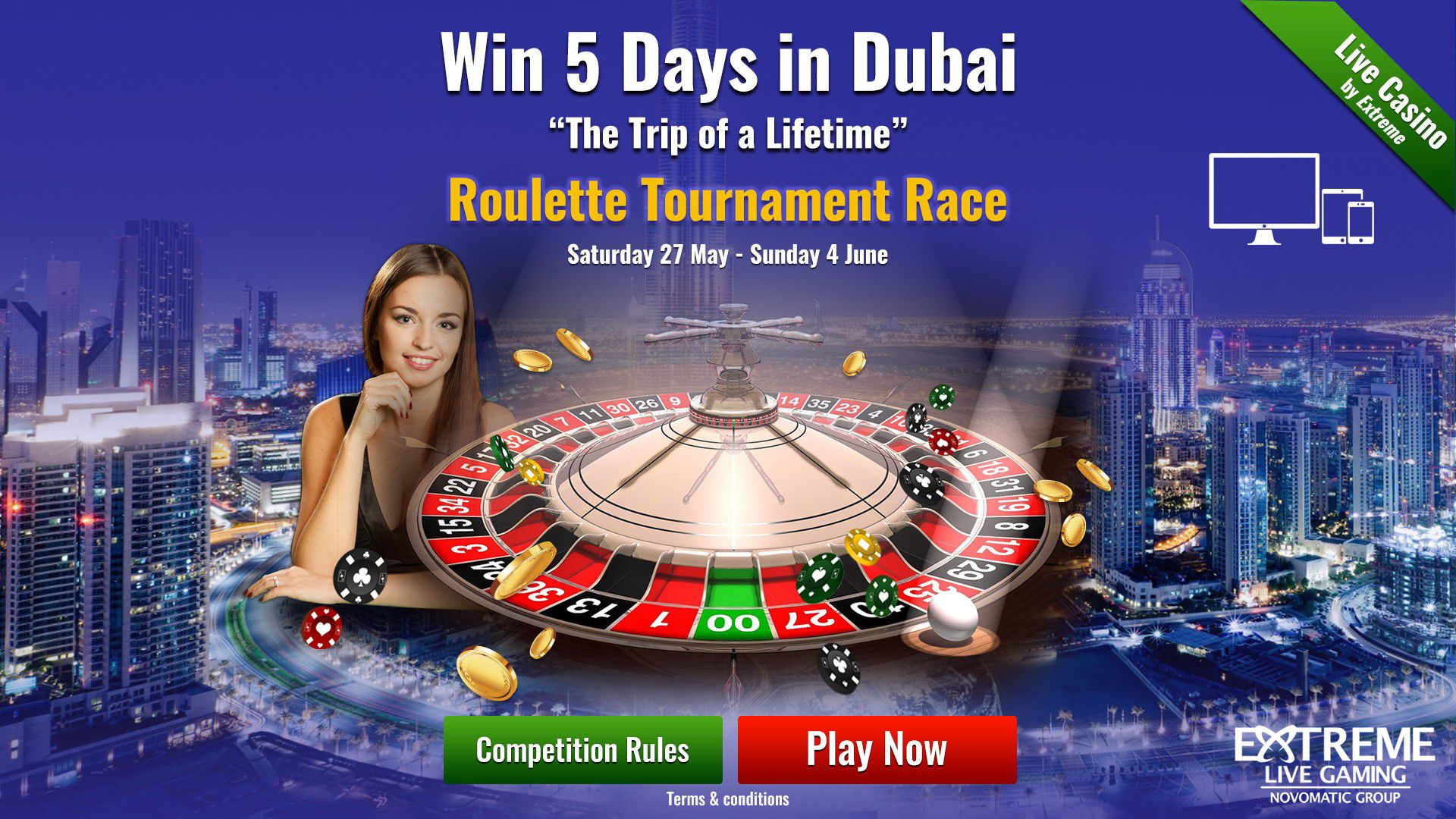 Roulette Tournament - LuckyNiki